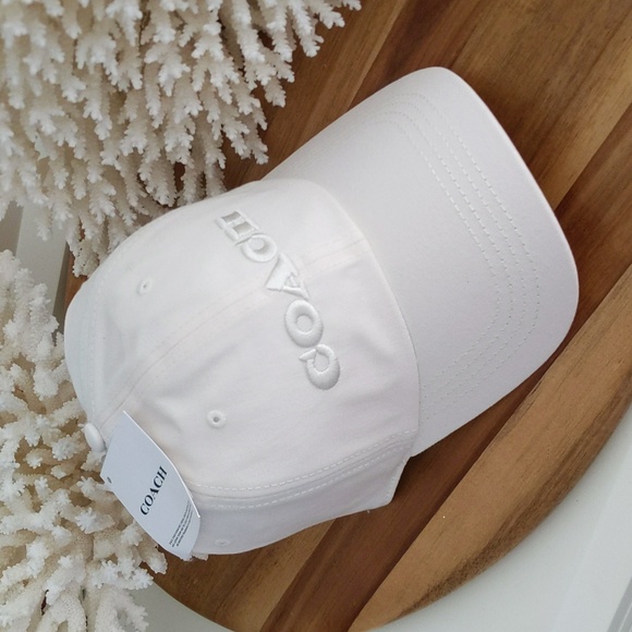Coach | Accessories | Coach Nwt Womens Embroidered Baseball Cap Never ...